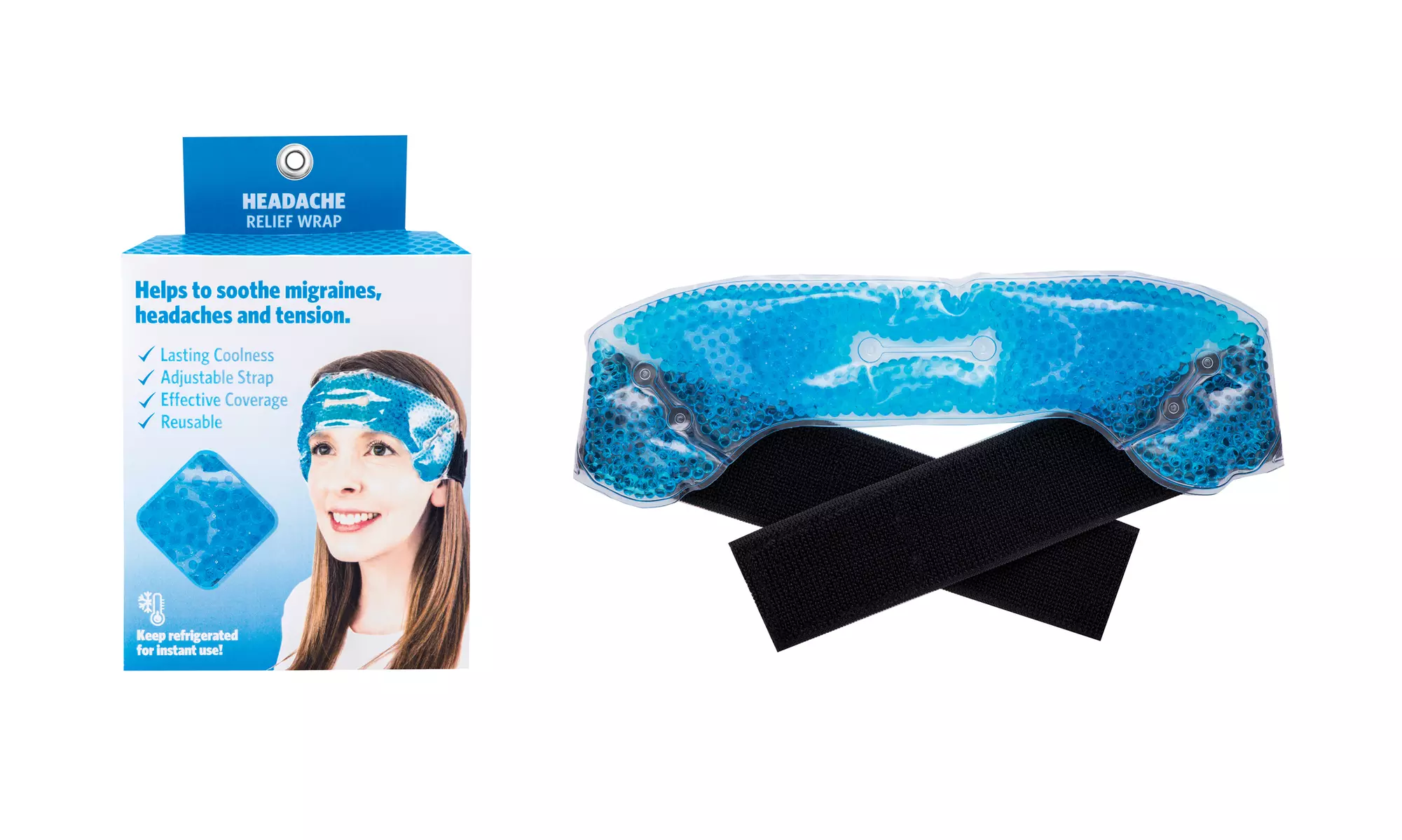 Migraine Relief Head Wrap | Groupon Goods