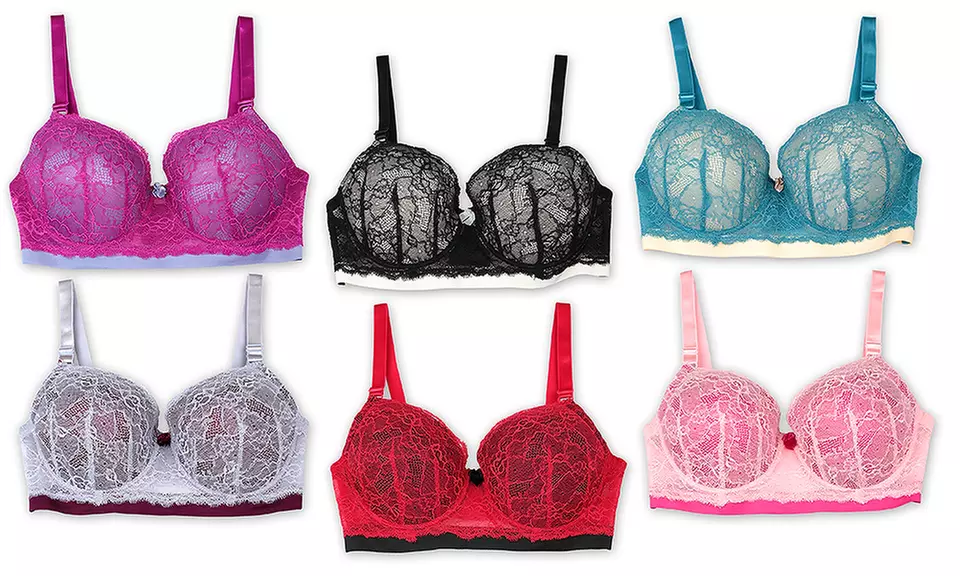 Women's D–DDD-Cup Bras (6-Pack) | Groupon Goods