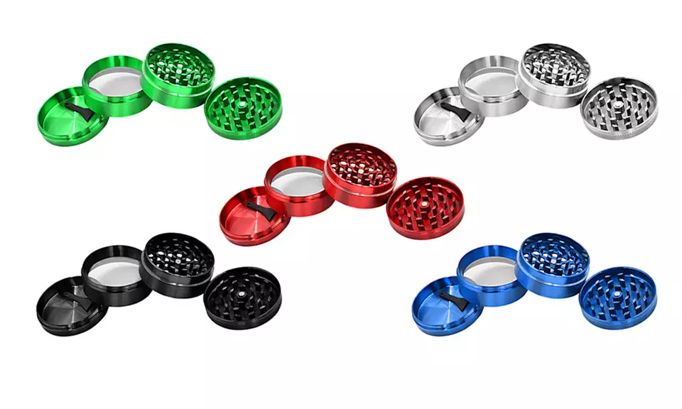 Titanium Herb Grinder (5-Piece) | Groupon Goods