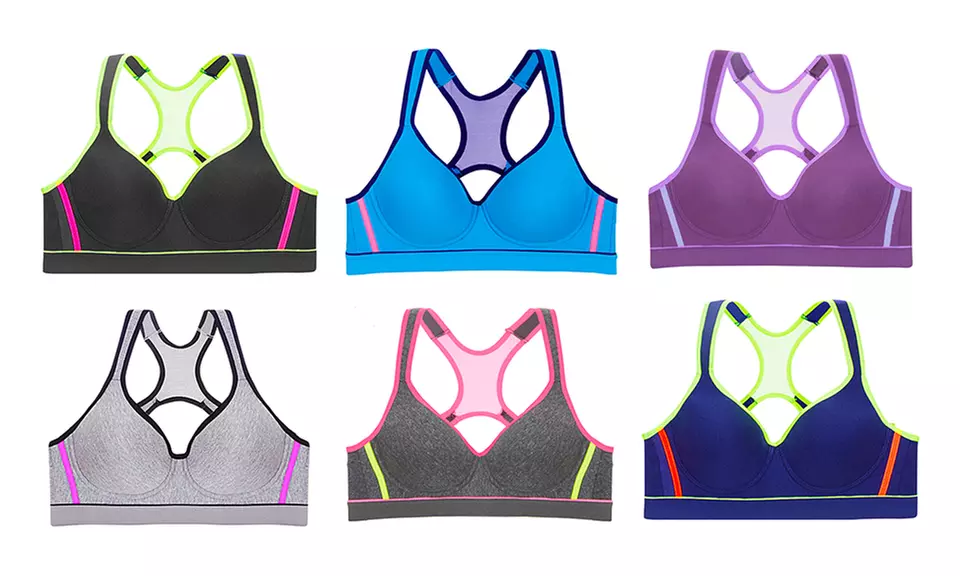 Women's Sports Bras (6-Pack) | Groupon Goods