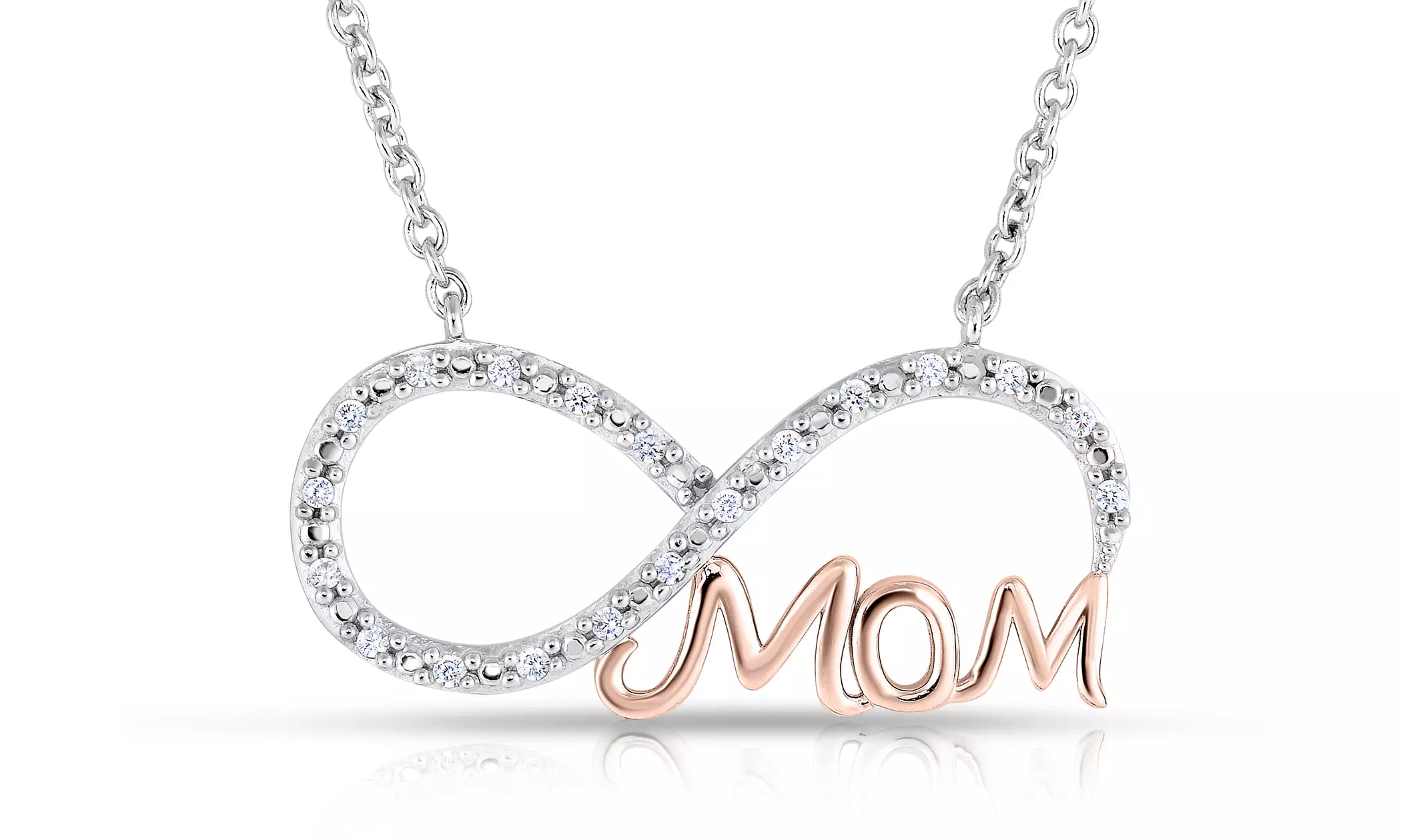 1/7 CTTW Diamond Mom Pendant | Groupon Goods