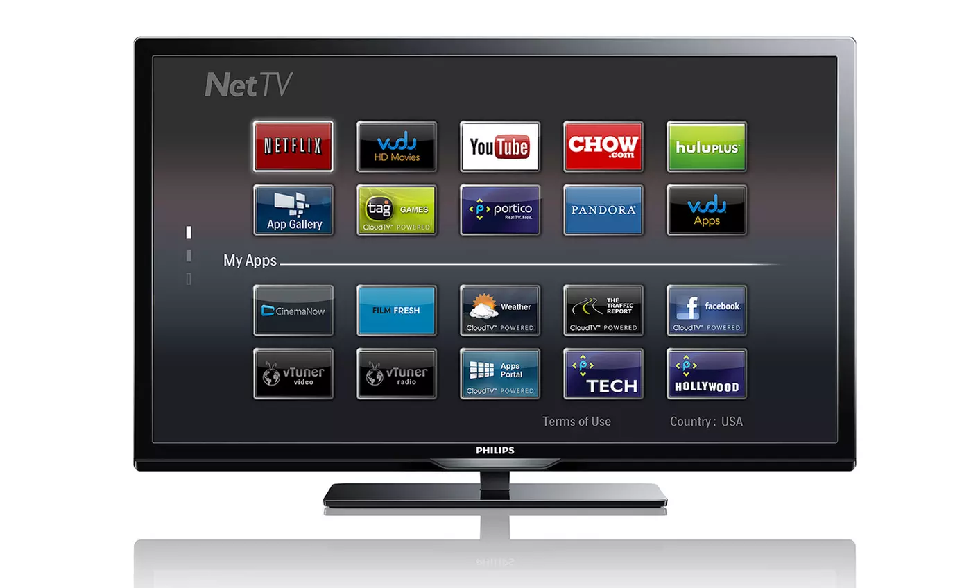 Philips 46" LED 1080p Smart HDTV | Groupon Goods