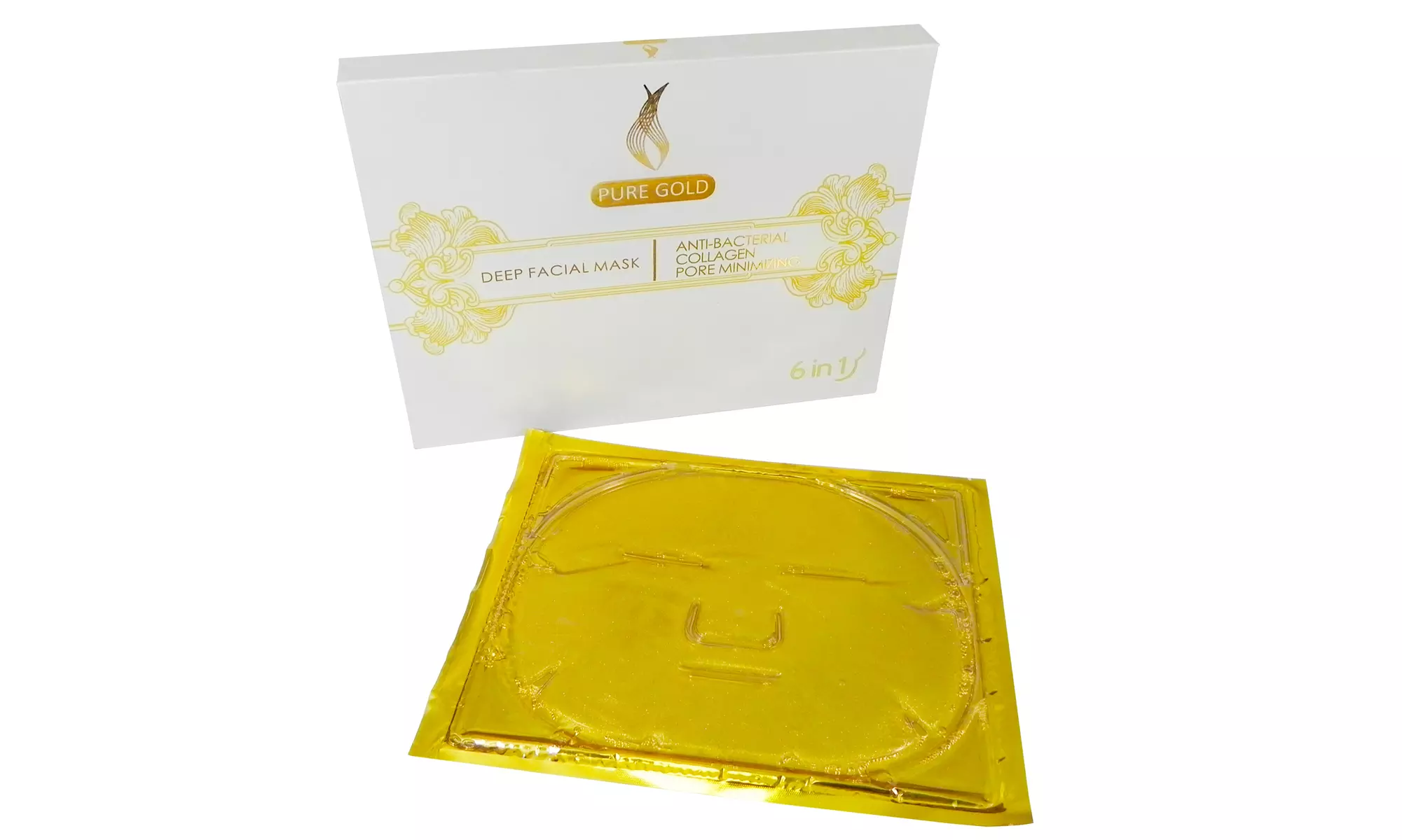 24K Gold Facial Masks | Groupon Goods
