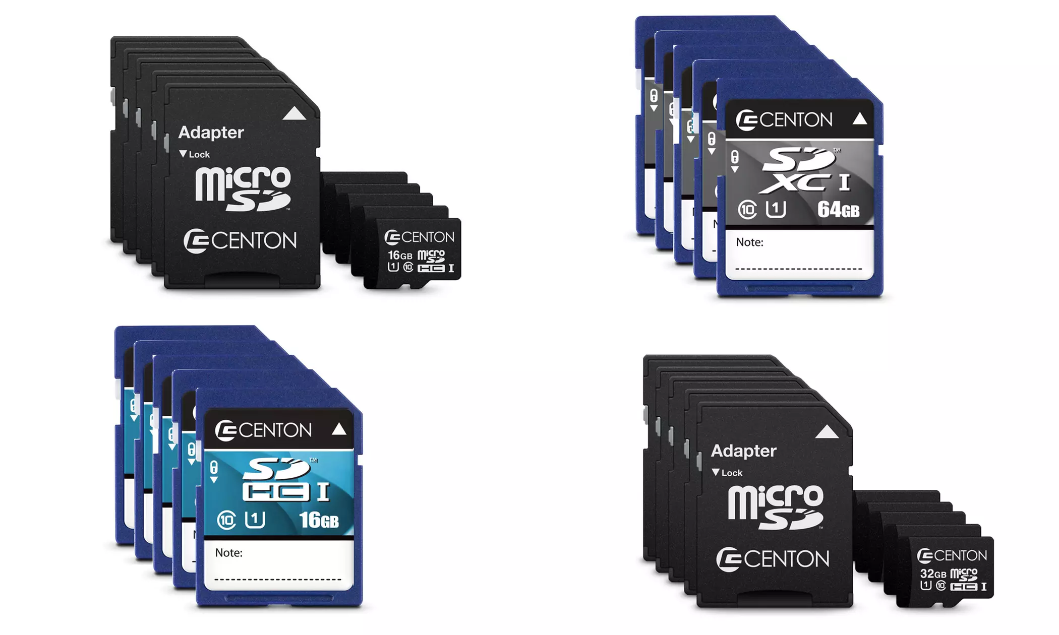 Centon SD & MicroSD Cards (5pk.) | Groupon Goods