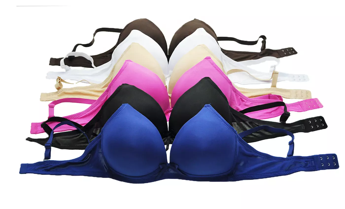 6-PK Women's Wireless Bras | Groupon Goods