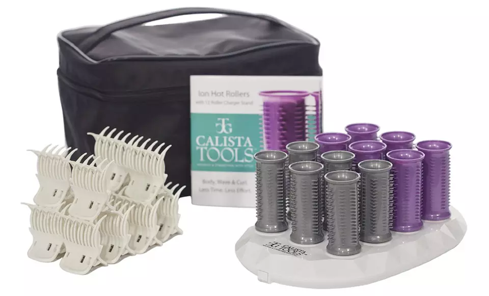 Ion Hot Rollers with Clips | Groupon Goods