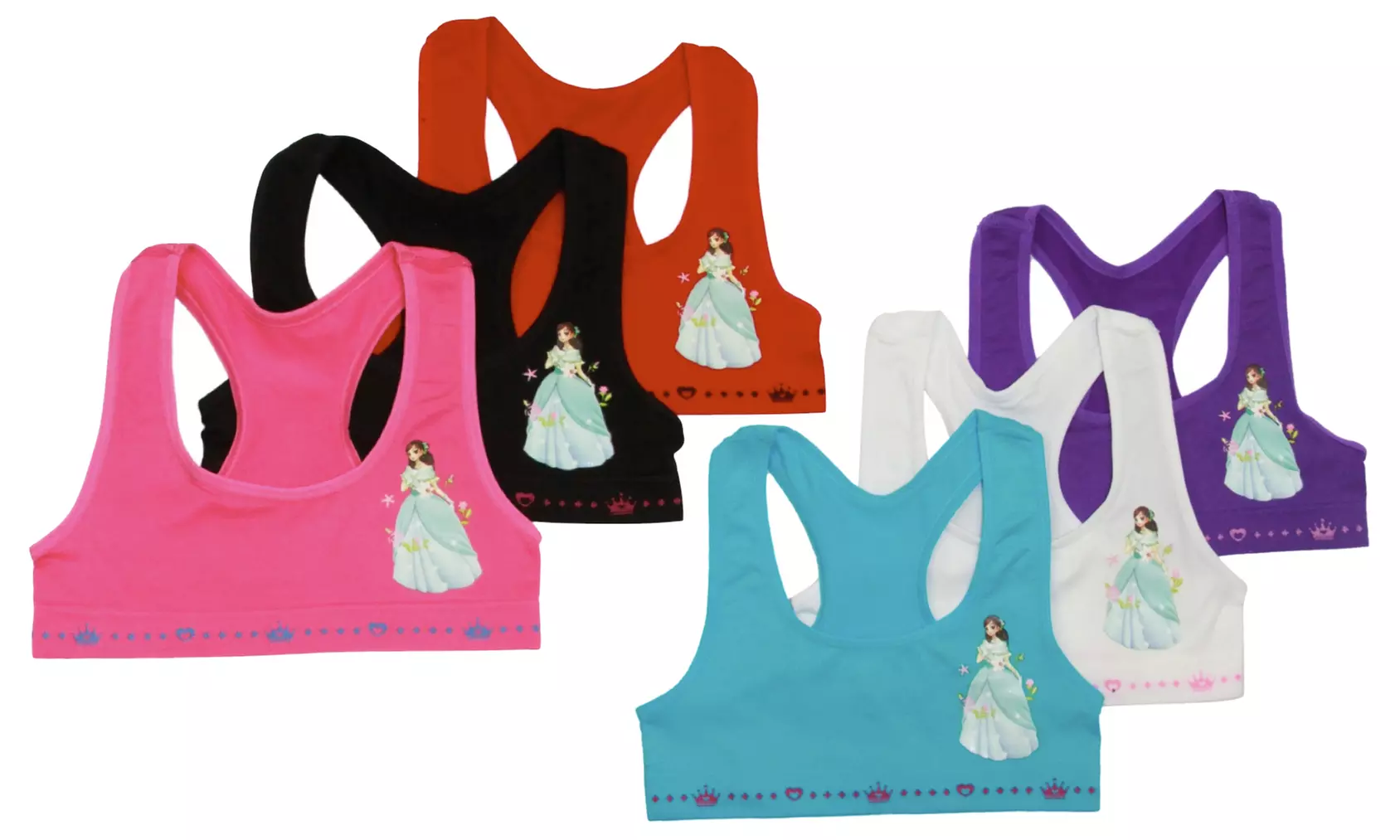Girls' Razorback Seamless Bras | Groupon Goods