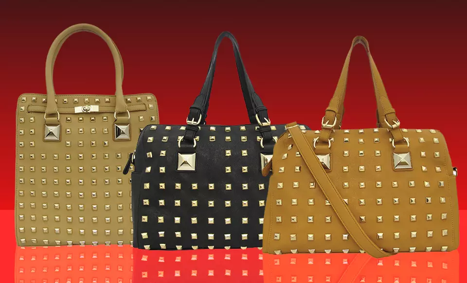 Yoki Studded Handbags and Totes | Groupon Goods