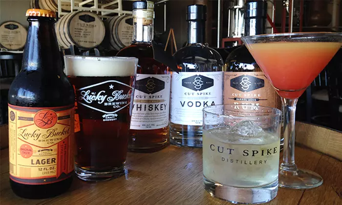 Lucky Bucket Brewing and Cut Spike Distillery in La Vista | Groupon