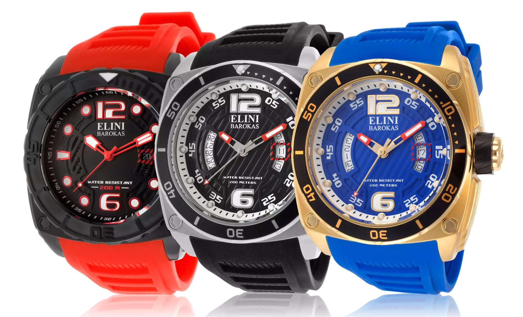Elini Barokas Men's Swiss Watch | Groupon Goods