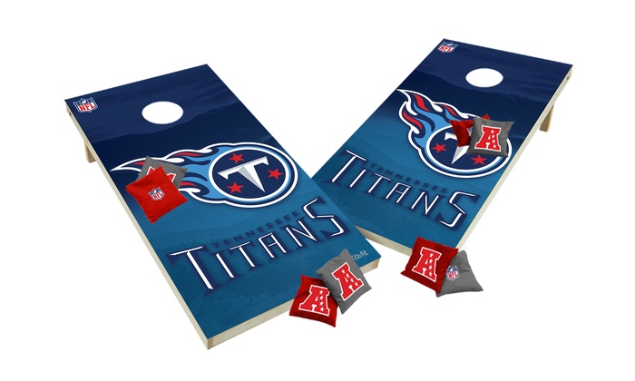 Up To 23% Off on NFL 2' x 4' Tailgate Toss Set | Groupon Goods