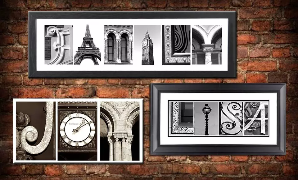 Custom Letter Art | Groupon Goods