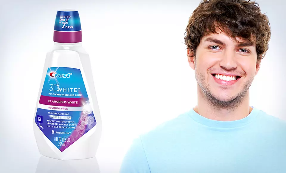 Crest 3D Glamorous White Rinse | Groupon Goods