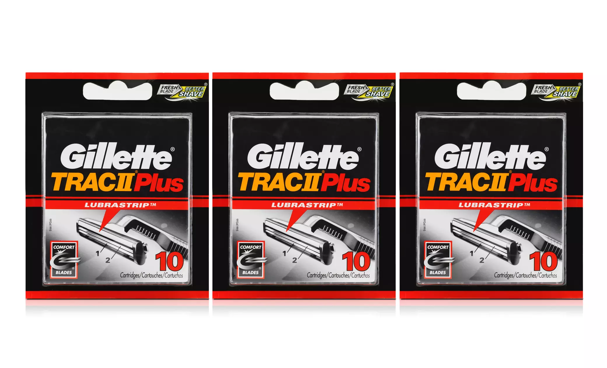 Trac II Plus Cartridges (3-Pack) | Groupon Goods