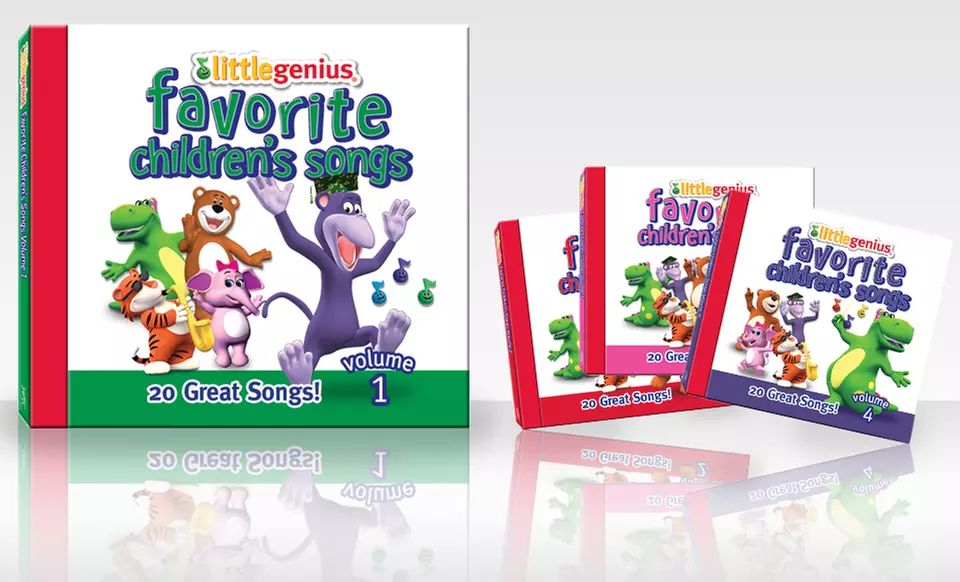 Little Genius Child's 10-CD Set | Groupon Goods