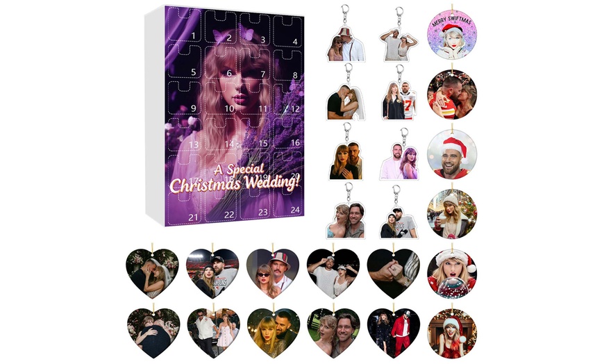 Up To 58% Off Taylor Swift Inspired Christmas Advent Calendar | Groupon