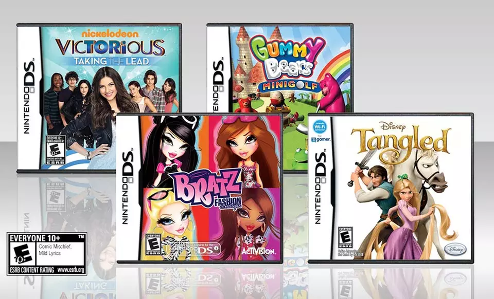 Kids' Nintendo DS 4-Game Bundle | Groupon Goods