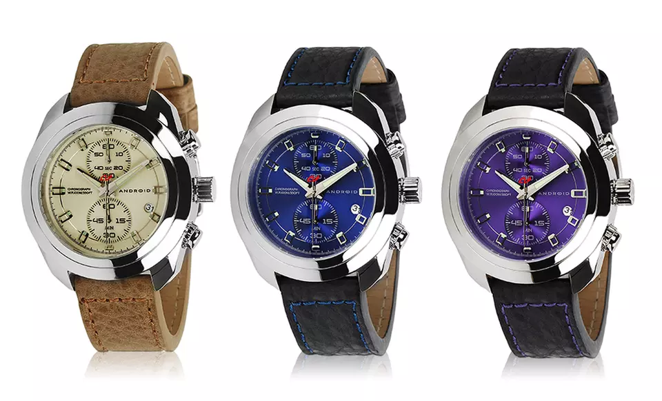 Android Chronograph Watches | Groupon Goods