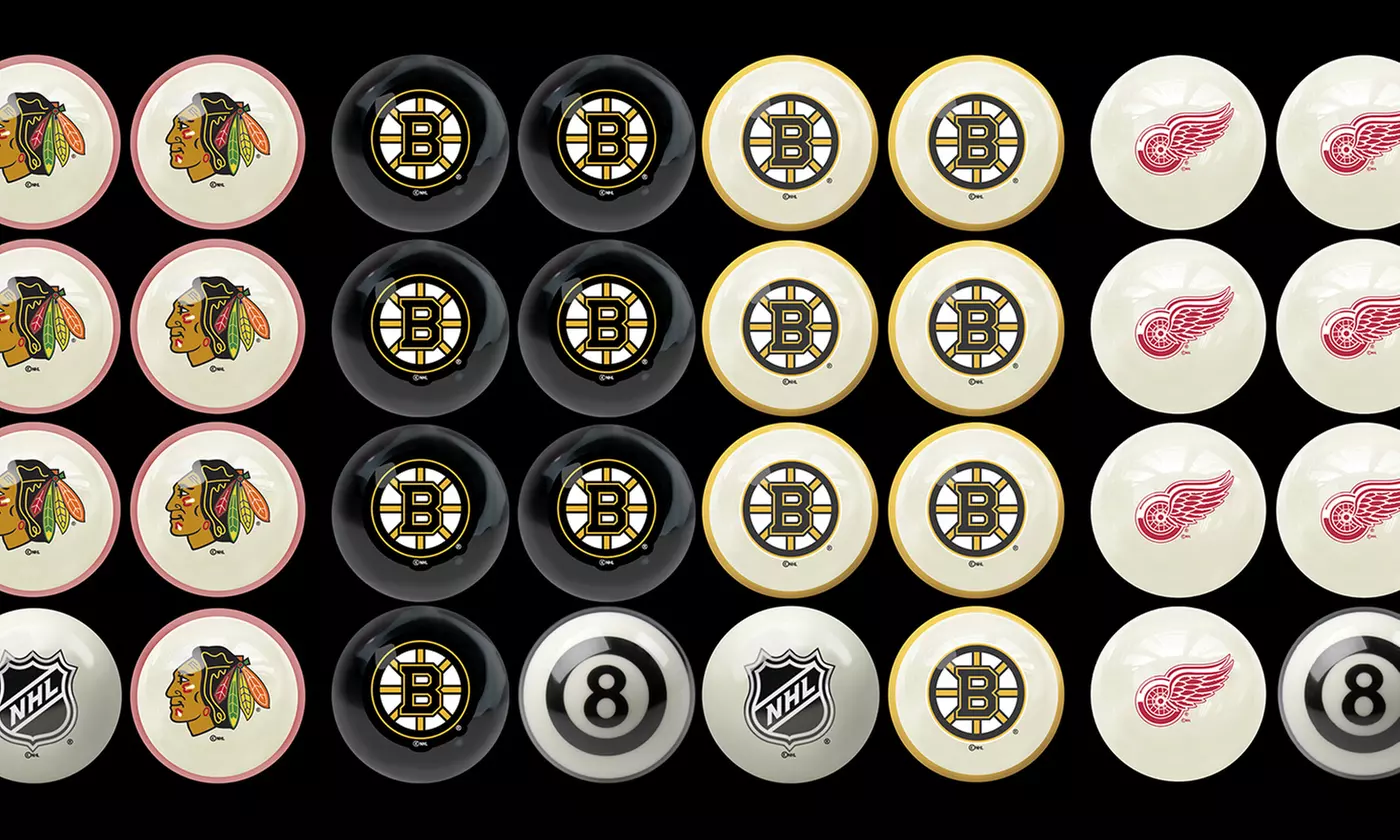 NHL Billiard Ball Set | Groupon Goods
