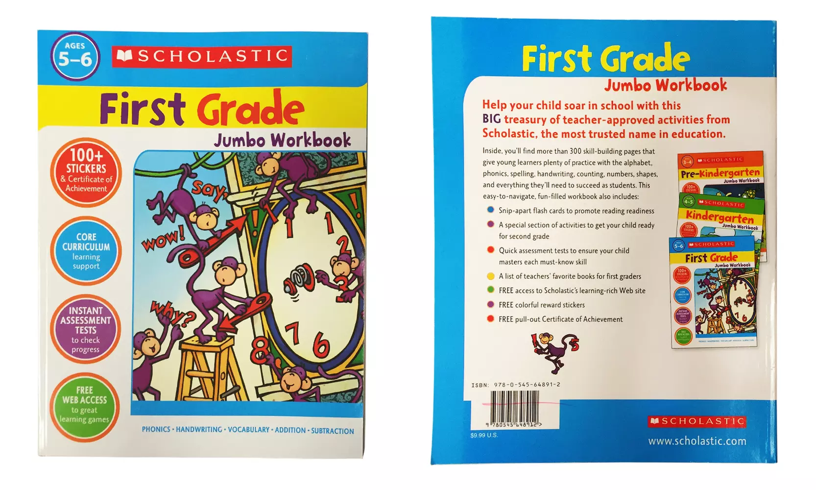 Scholastic First-Grade Workbook | Groupon Goods