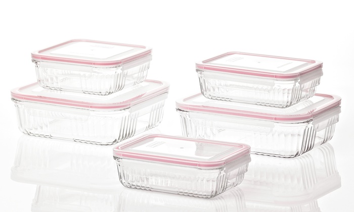 Glasslock Ovenproof Retro Sets (2-piece) | Groupon
