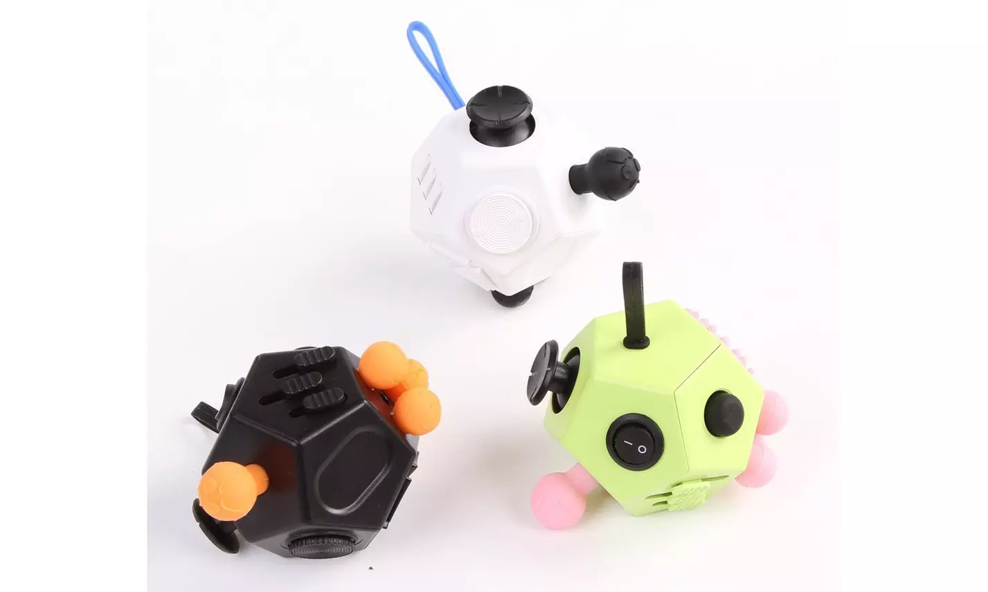 Fun 12-Side Fidget Widget Toy | Groupon Goods