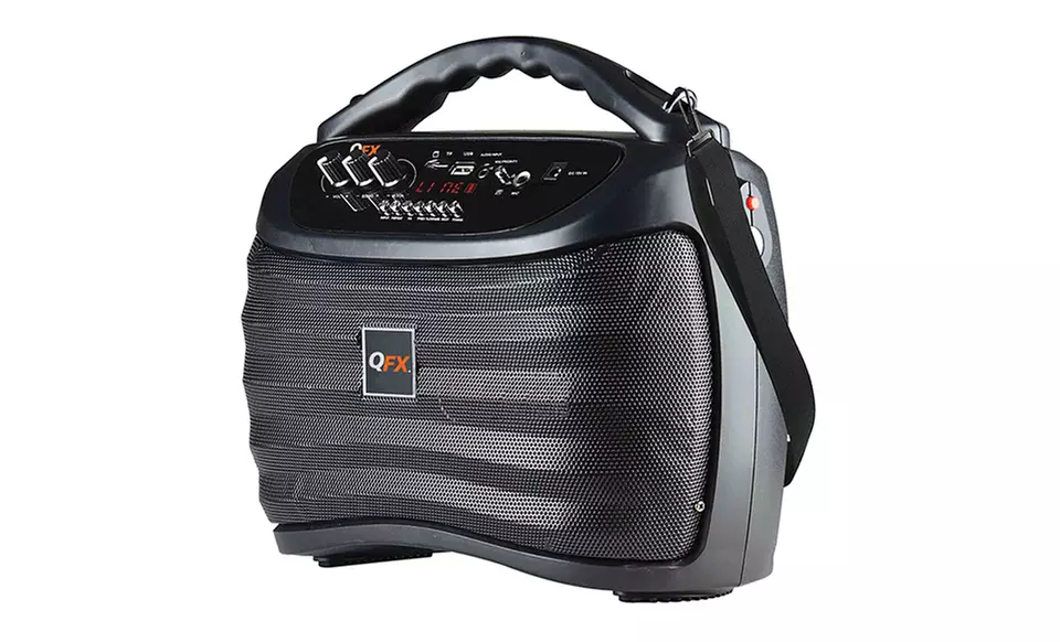 QFX Portable Speaker with Mic | Groupon Goods