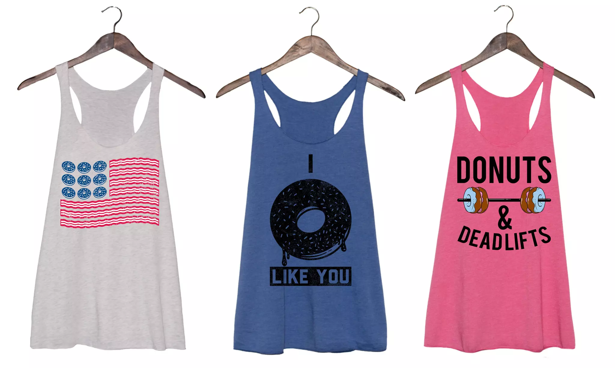 Women's Donut Tanks | Groupon Goods