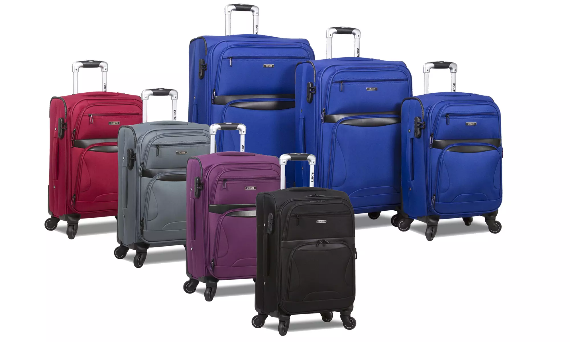 Rolite Expandable Luggage Set | Groupon Goods