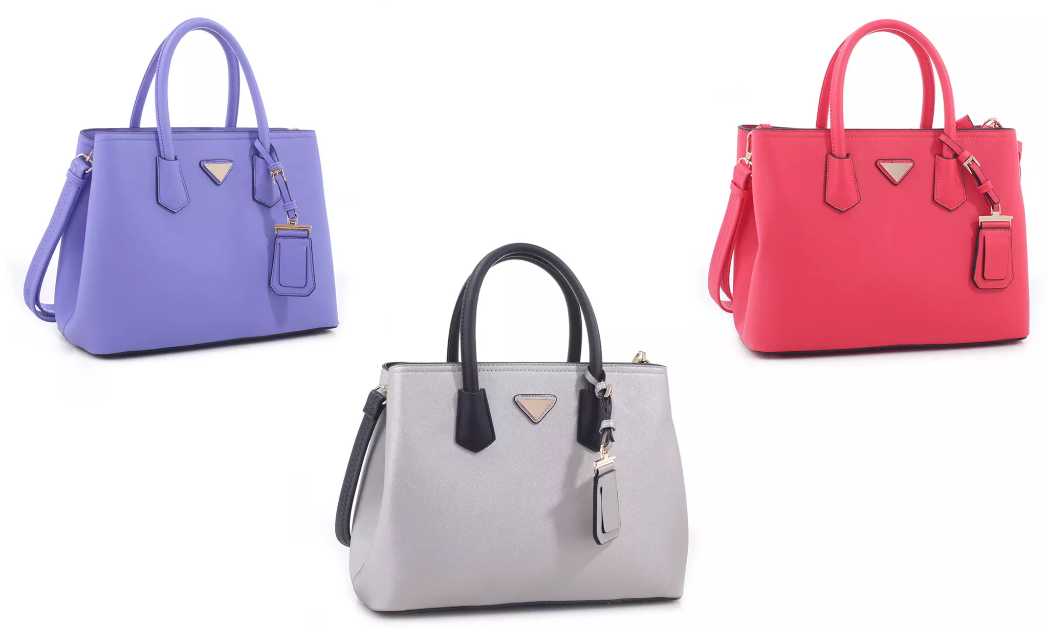 MMKF Satchel with Shoulder Strap | Groupon Goods