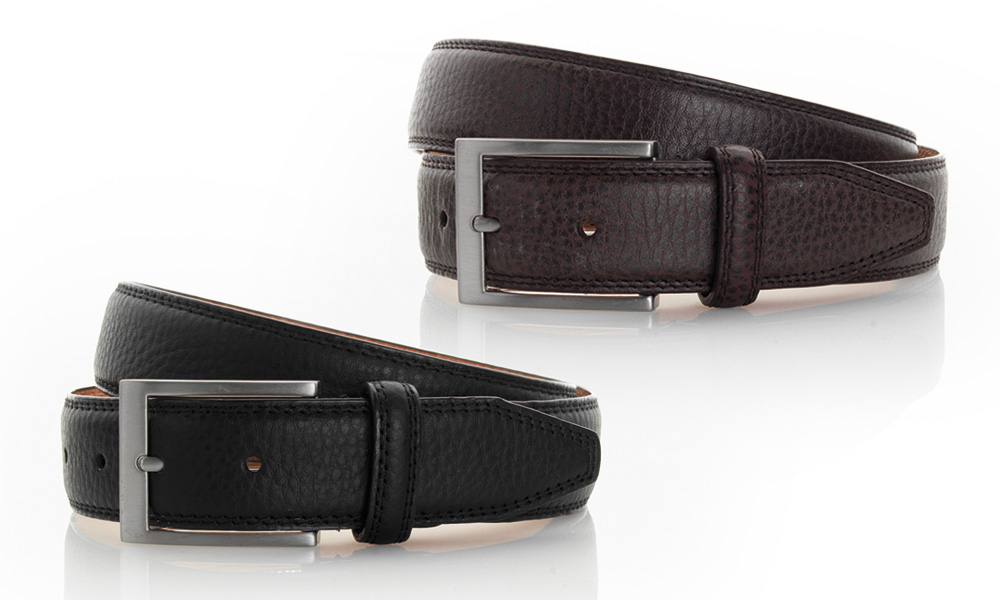 Men's Italian Leather Belt | Groupon Goods