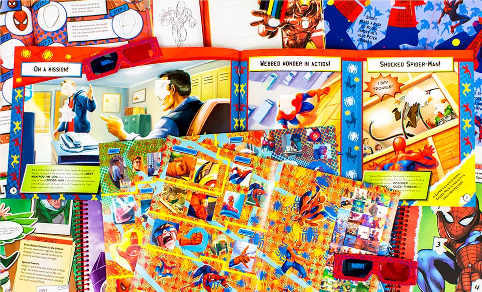 Marvel 6-Book Activity Set | Groupon Goods