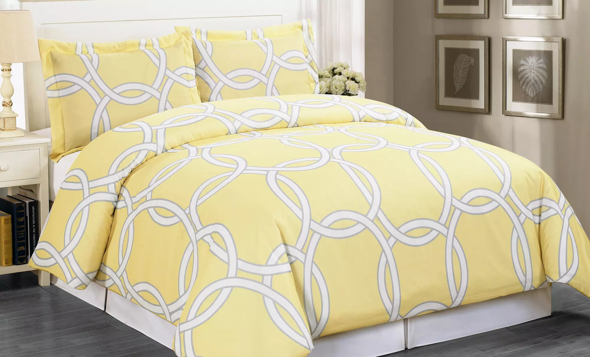 3-Piece Duvet-Cover Sets | Groupon Goods