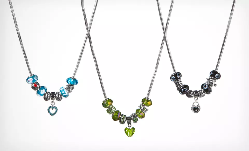 Charmed Feelings Beaded Necklace | Groupon Goods