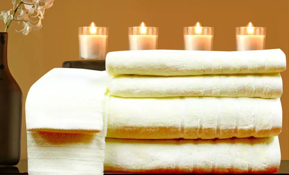 Spa Collection Towel Set | Groupon Goods