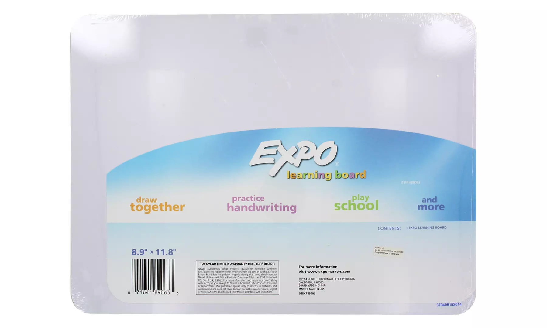 Expo Dry Erase Learning Board | Groupon Goods