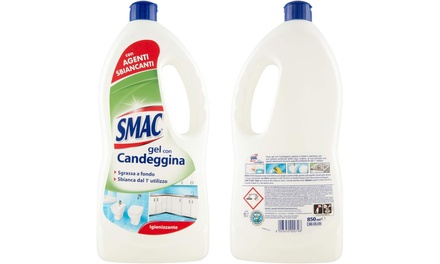 Fino a 22% su 6 o 12 confezioni di Smac gel candeggina igienizzante ...