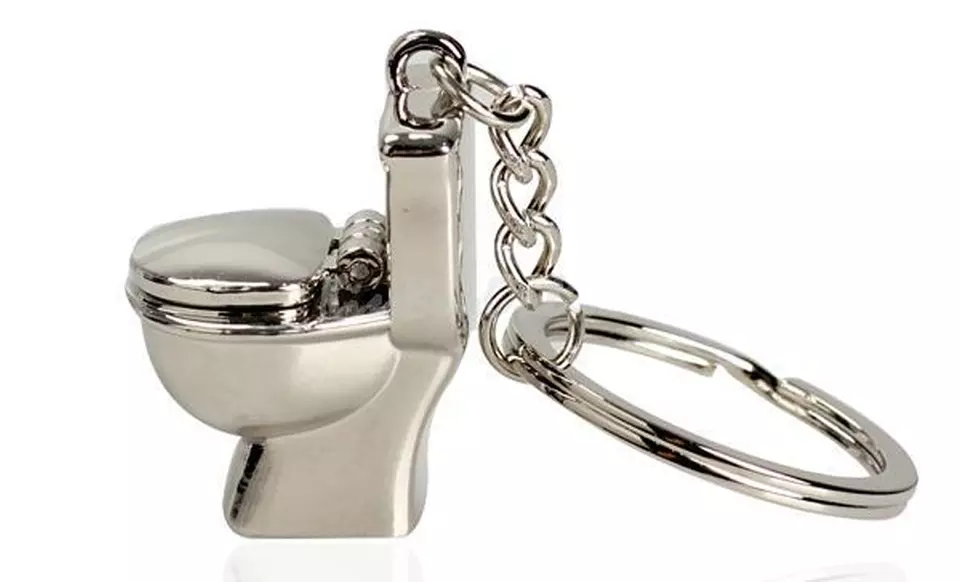 Toilet Key Chain | Groupon Goods
