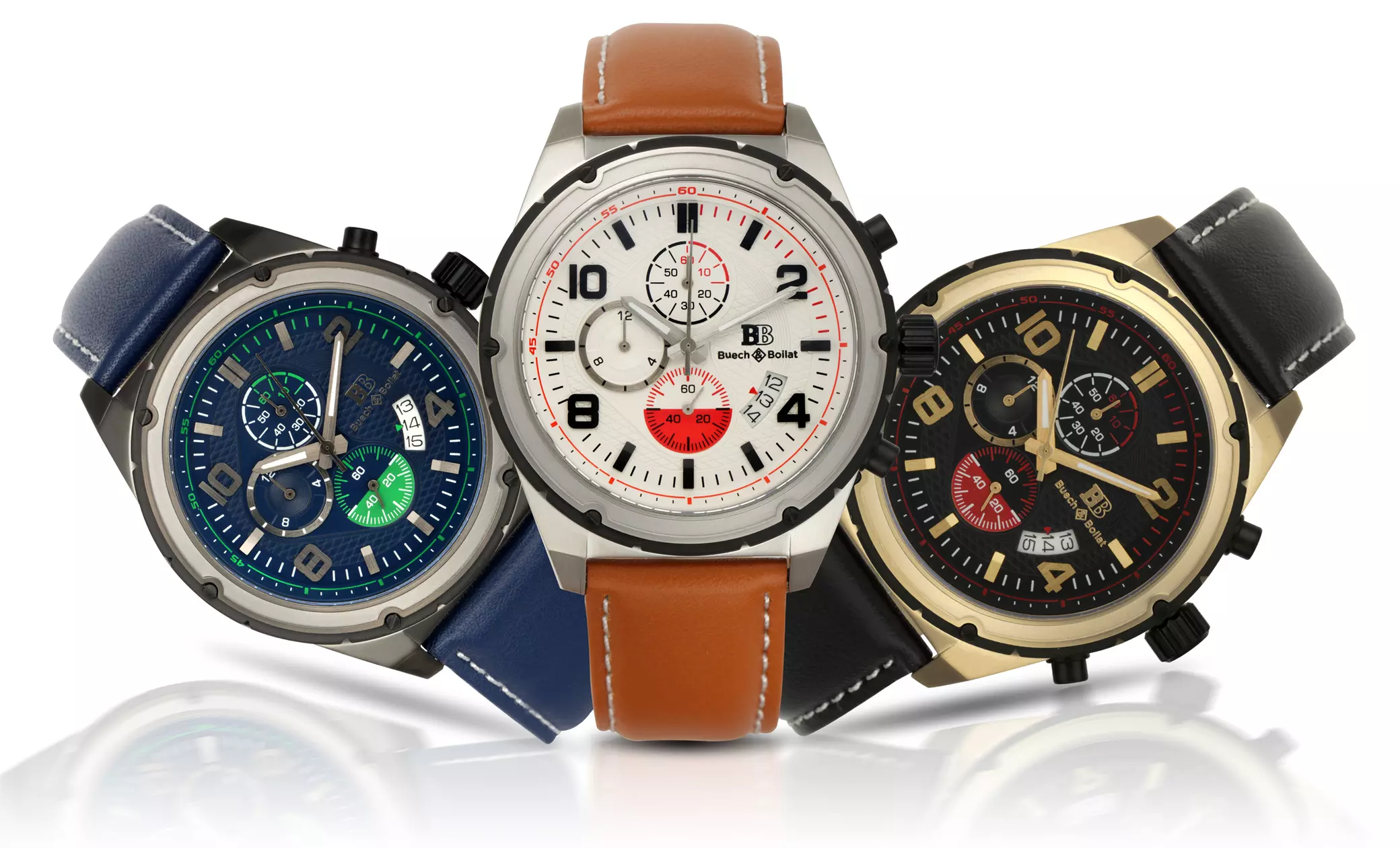 Buech & Boilat Chronograph Watch | Groupon Goods