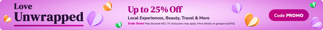 Abu Dhabi Coupons and vouchers. Save up to 70% with GROUPON.ae