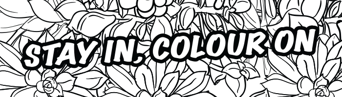 Staying In Top Tips - Colouring In