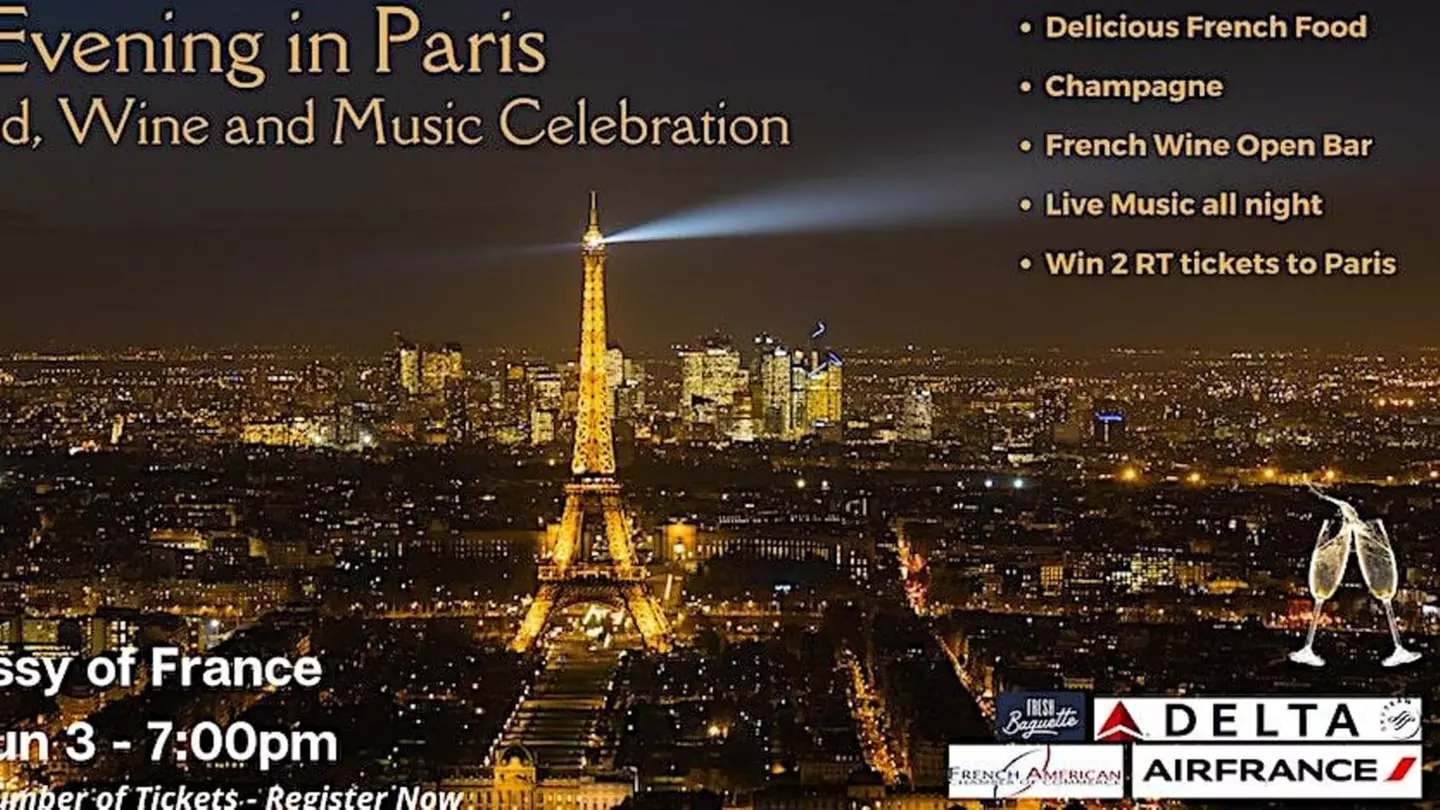 An Evening in Paris! Embassy of France Reception and Dinner in ...