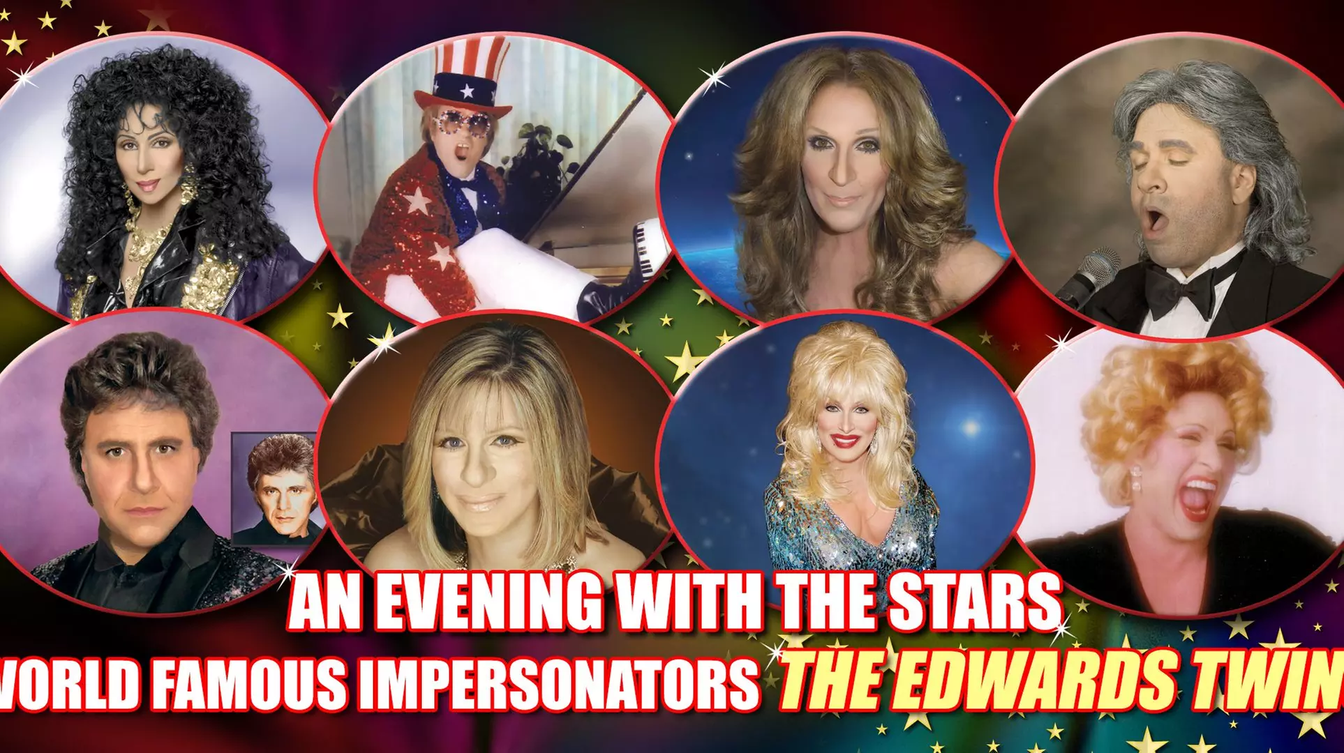 The Edwards Twins' "An Evening With the Stars": Tributes to Cher, Elton ...