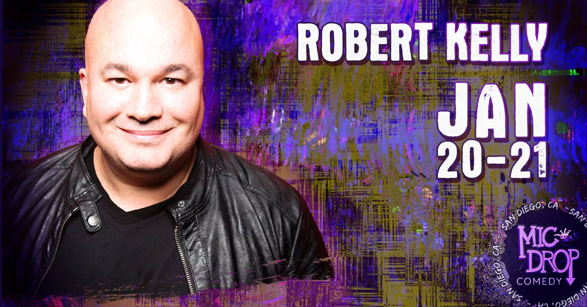 Comedian Robert Kelly in San Diego | Groupon