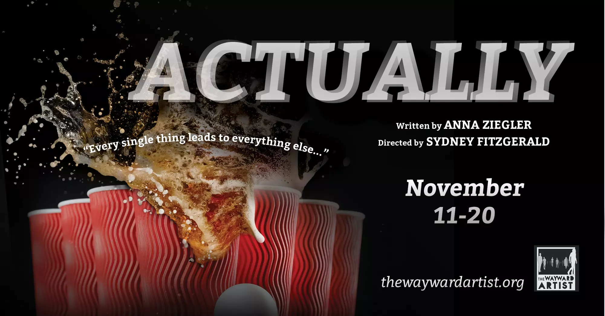 "Actually" by Anna Ziegler in Santa Ana | Groupon