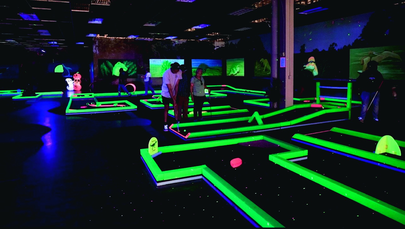 Cosmic Mini Golf & Play- Sugarloaf in Lawrenceville | Groupon