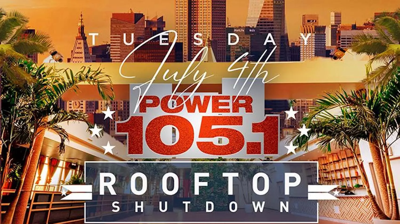 July 4th Rooftop Day Party in New York | Groupon