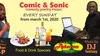 "Comic & Sonic Sundays" in Oakland Park | Groupon