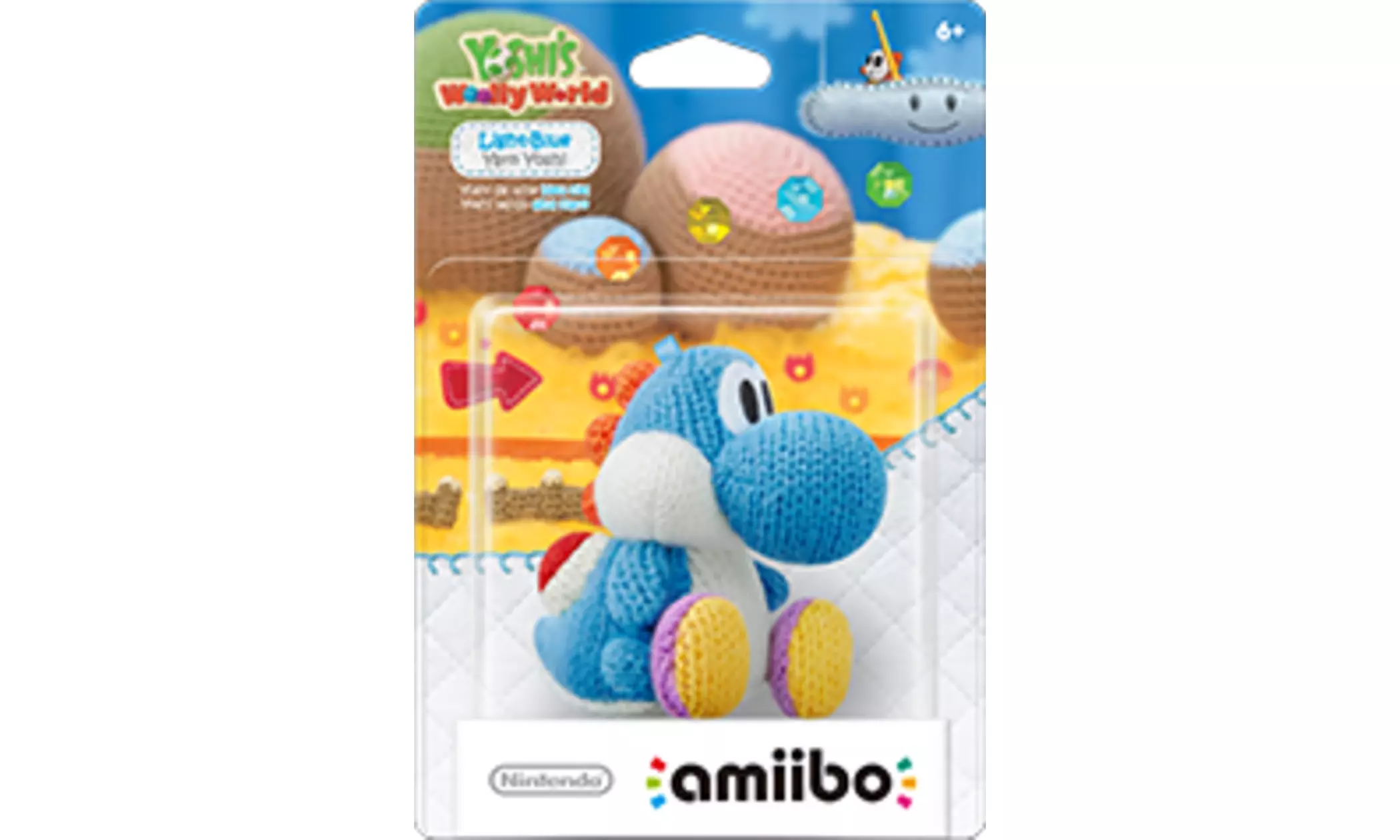 Light Blue Yarn Yoshi amiibo ... | Groupon Goods