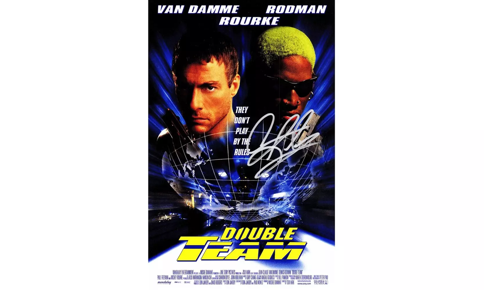 Dennis Rodman Signed Double ... | Groupon Goods